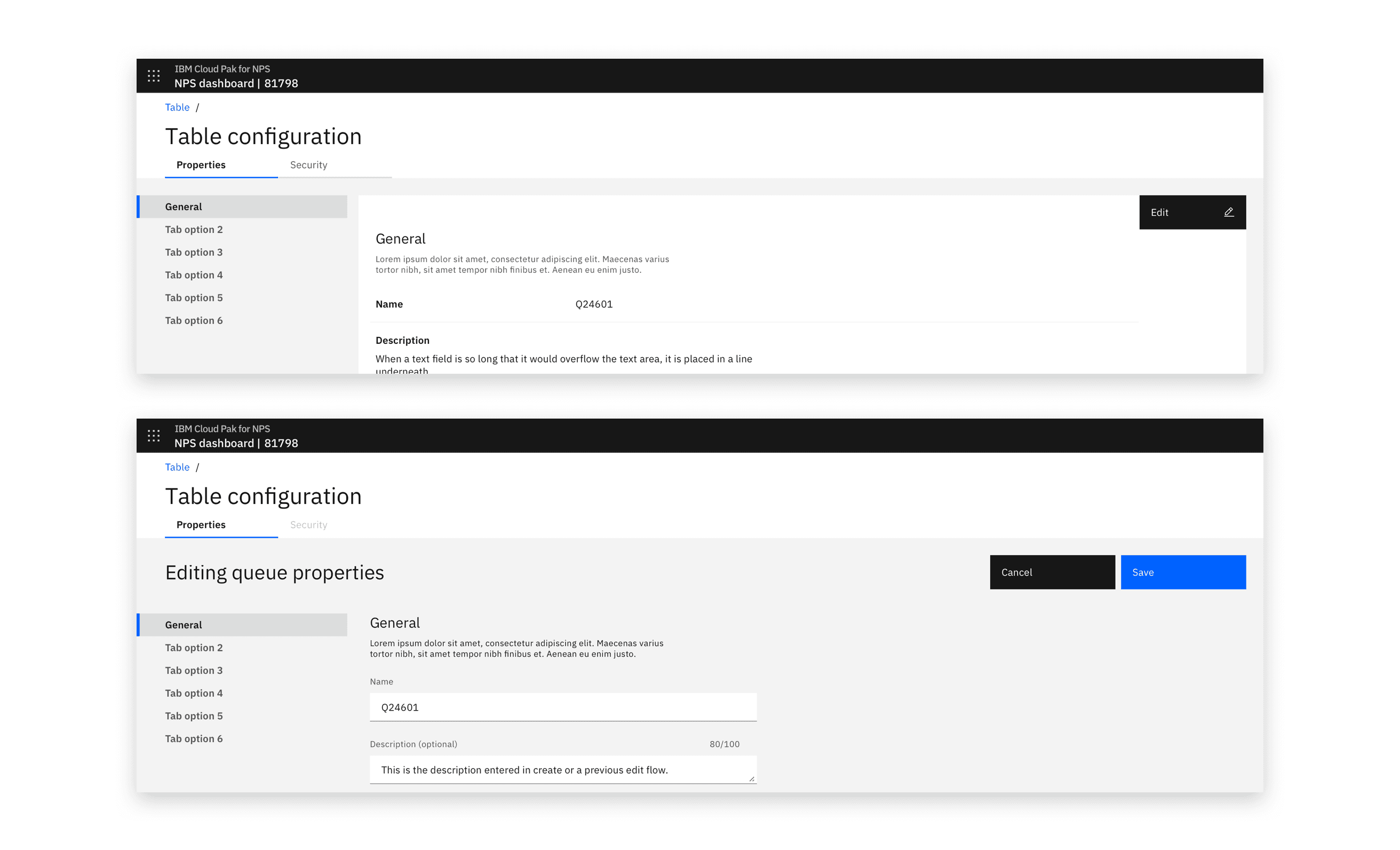 Edit Carbon Design System 